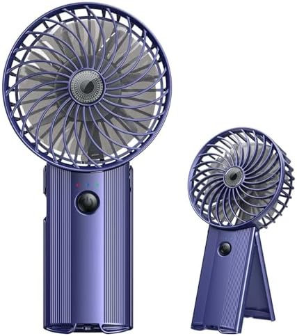 Amazon.com: Portable Personal Handheld Rechargeable Fan: Mini Hand Held ...