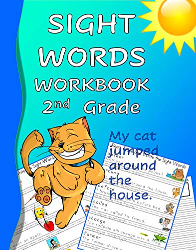 Sight Words Workbook 2nd Grade: Read, Trace & Practice Writing Over 300 ...