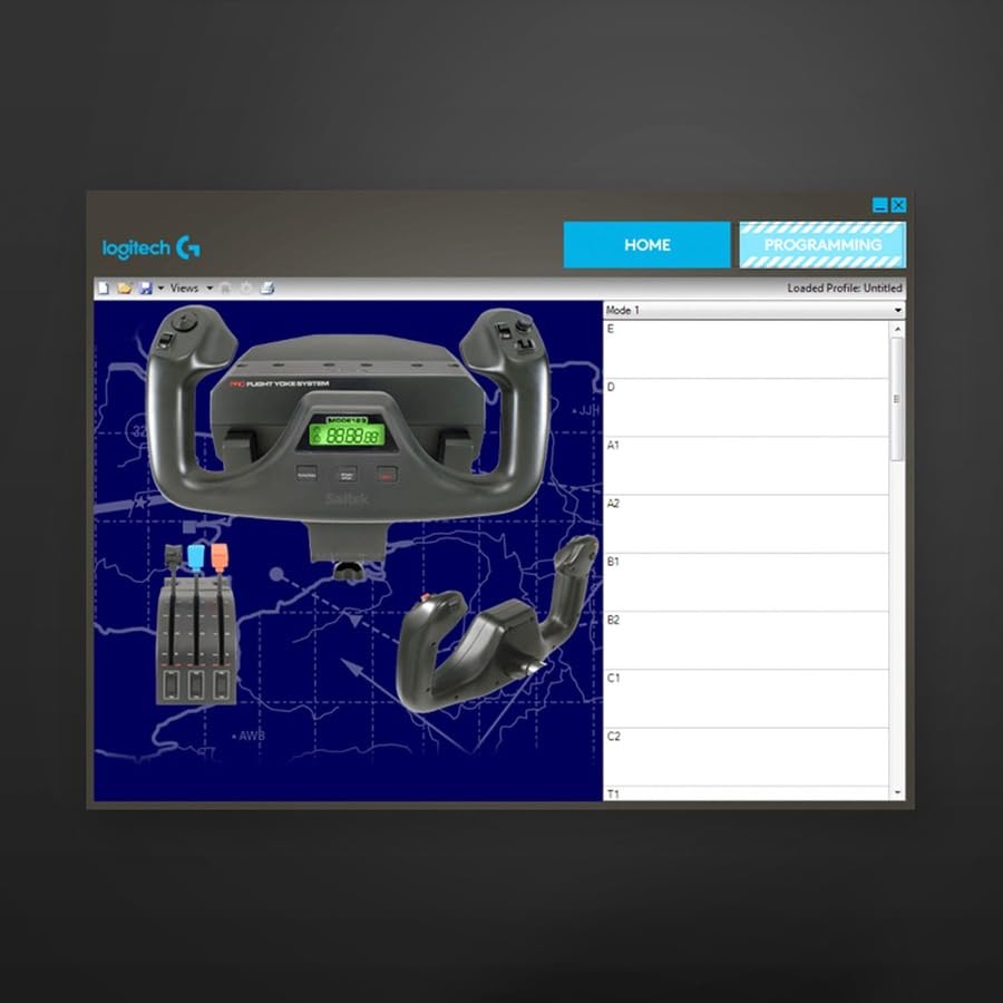Snapklik.com : Logitech G PRO Flight Yoke System, Professional ...