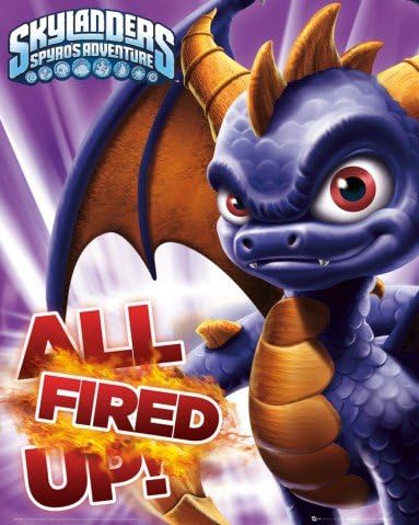 Amazon.com: Posters: Skylanders Mini Poster - Spyro's Adventure, All ...