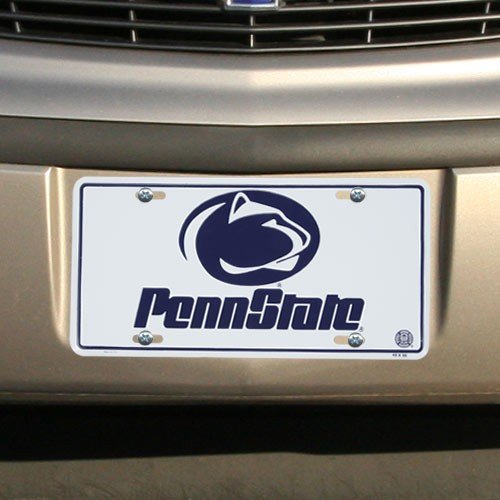 Penn State Metal License Plate Embossed : Amazon.in: Car & Motorbike