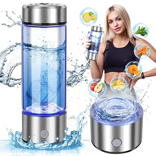 Amazon.com: 2024 Hydrogen Water Bottle, Portable Hydrogen Water ...