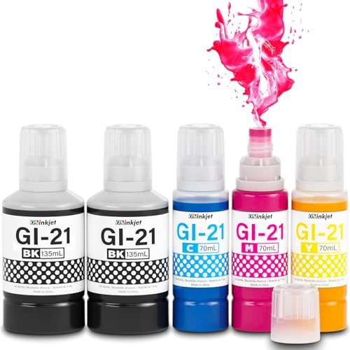 Amazon.com: GI-21 Ink G3270 G3260 Ink Refill for Canon 21 GI-21 GI21 ...