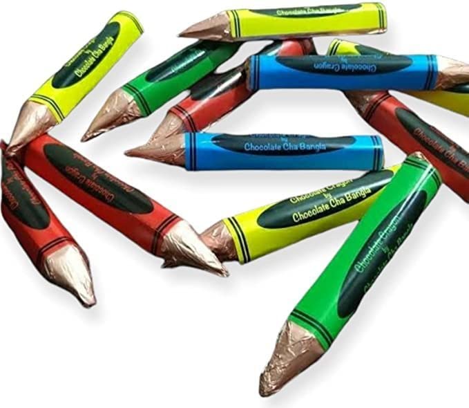 Chocolatiers Crayons and Eraser Chocolate for Birthday, Anniversary ...
