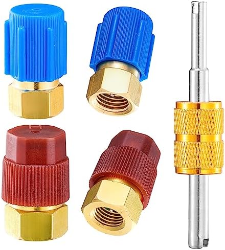 Amazon.com: R12 to R134A AC Fitting Conversion Adapter, R12 to R134A ...