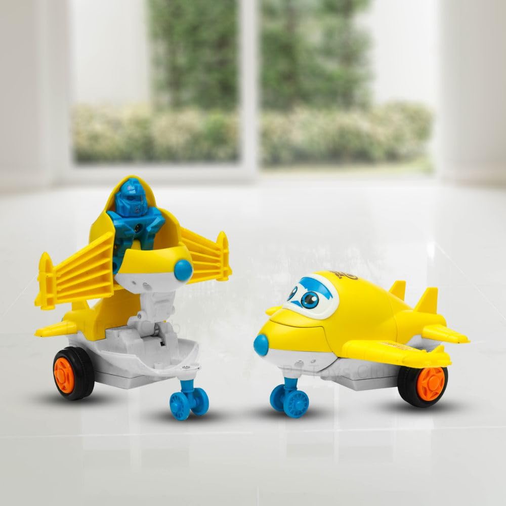 PJ Toys Club | 2 in 1 Toy Model | Push and Go Converting Airplane to ...