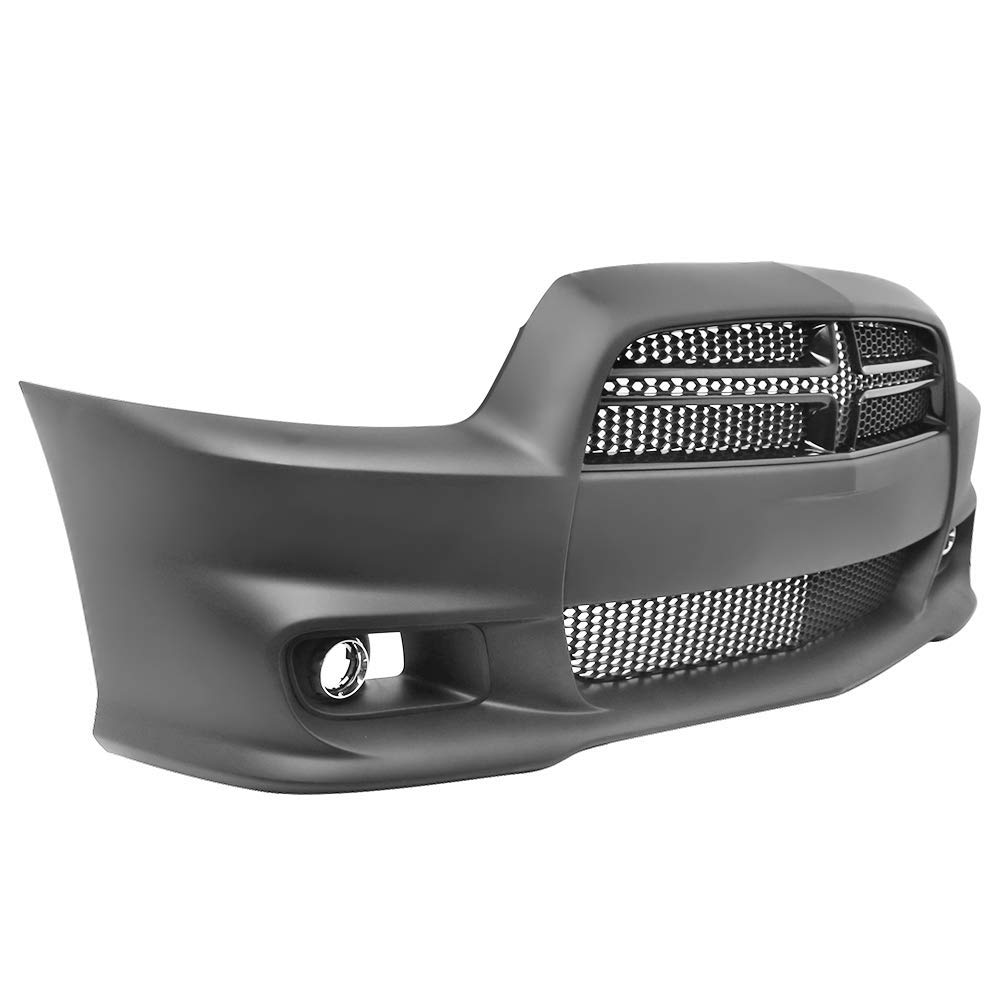Buy IKON MOTORSPORTS, Front Bumper Compatible With 2011-2014 Dodge ...