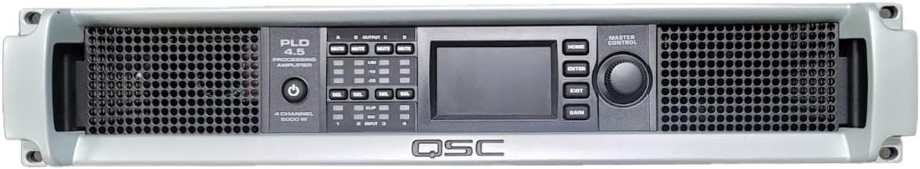 QSC PLD4.5 Multi-Channel System Processing Amplifier : Amazon.ca: Electronics