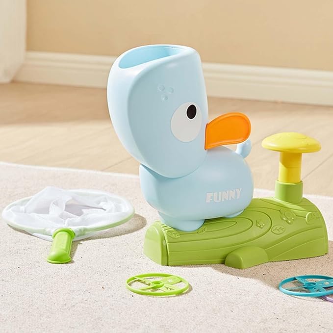 Kidology Duck Disc Launcher, Flying Disc Launcher Toy, Step-On Flying ...