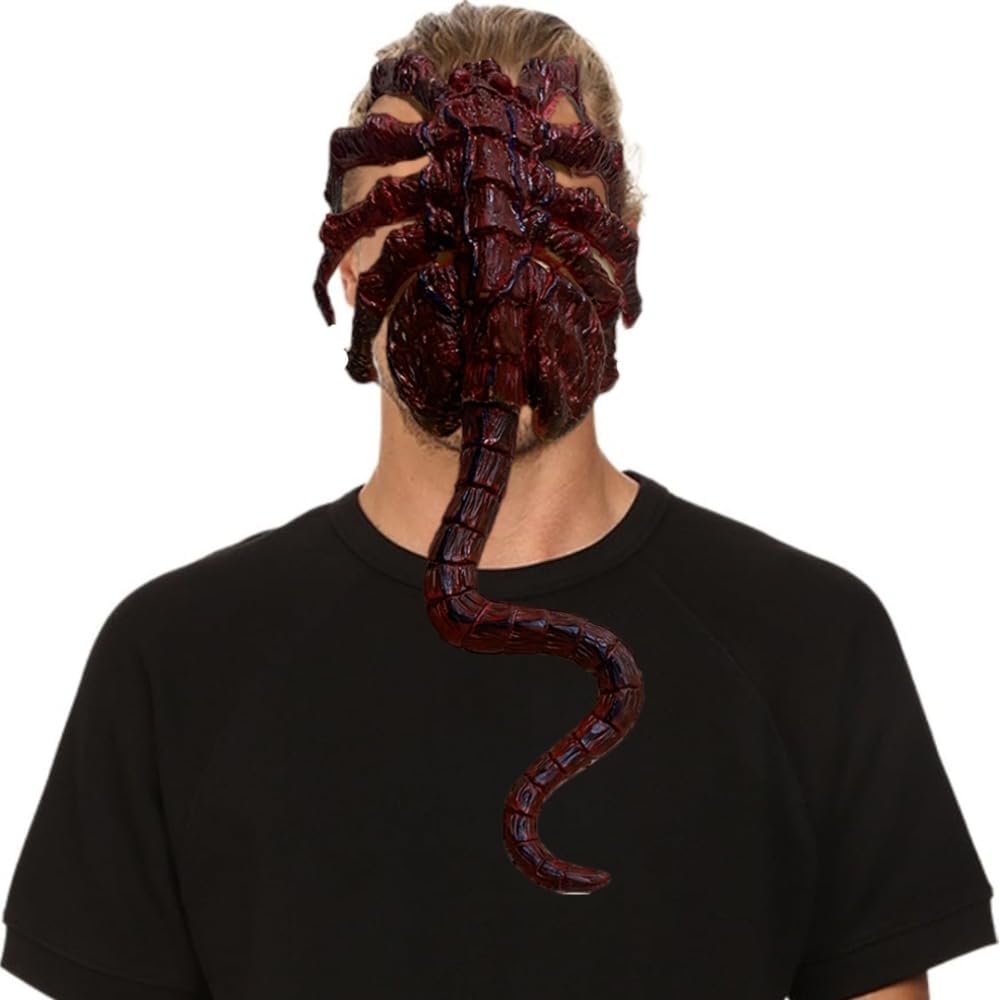 Amazon.com: Yuulibux Realistic Scorpion 2024 Facehugger Halloween Mask ...