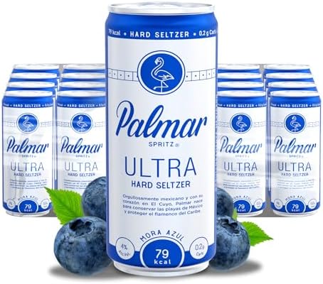 PALMAR SPRITZ - Hard Seltzer Bebida Baja En Calorías - Agua Mineral ...