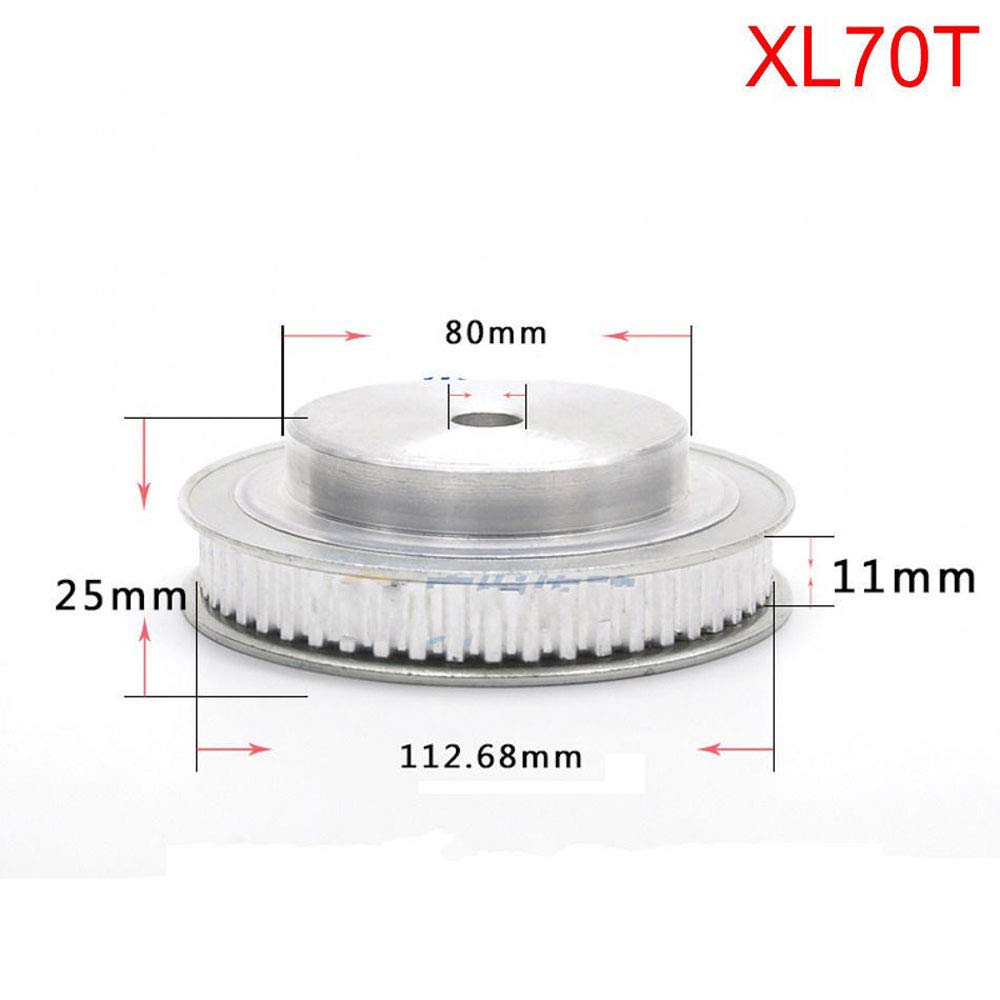 6 Mm Belt Width 6 Mm Bore Width Industrial Pulleys & Sheaves XL Timing ...