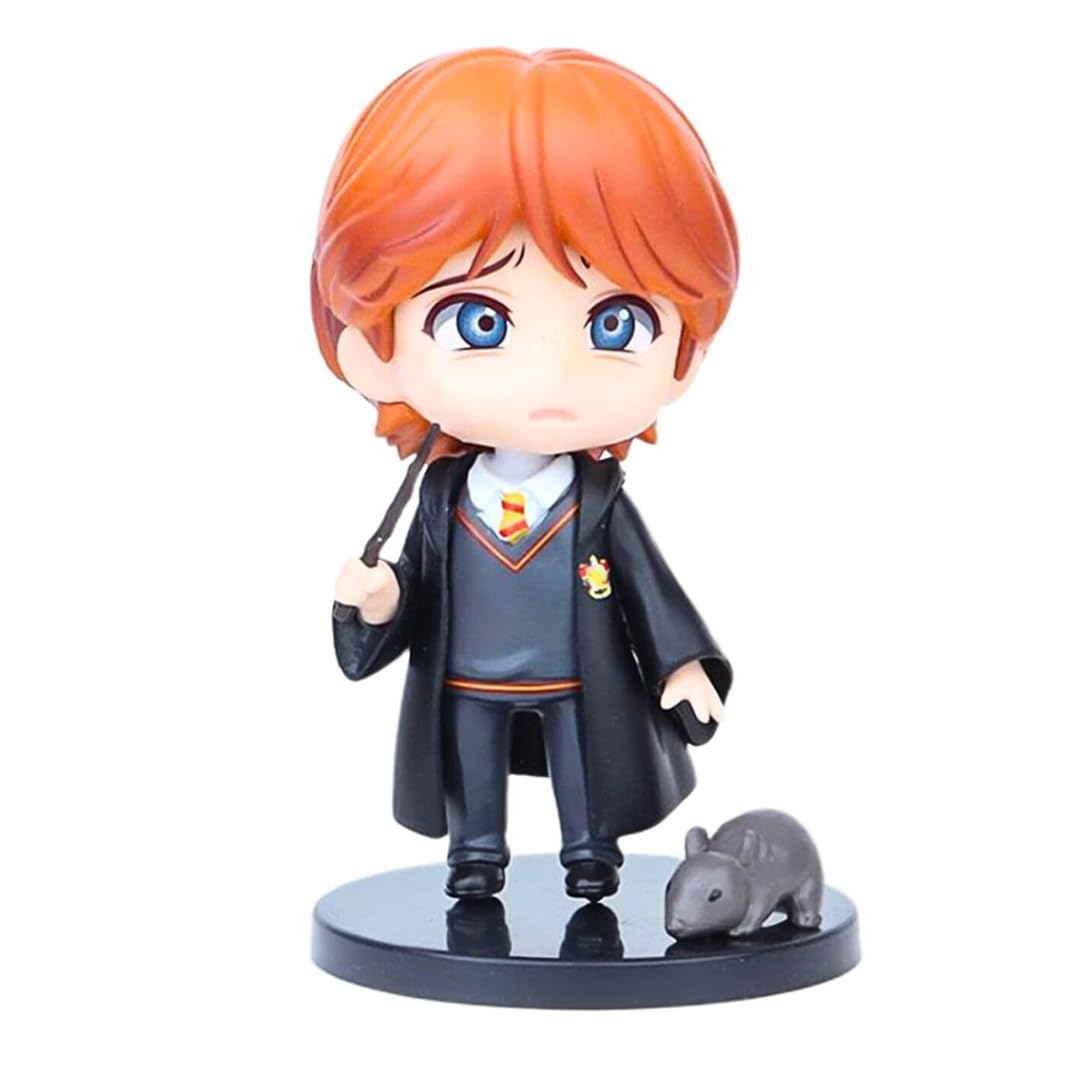 Buy Funfob Cartoon Movie Action Figure Standing Ron Weasely with Rat ...