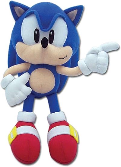 Amazon.com: Sonic The Hedgehog - Classic Sonic 9'' Plush : Toys & Games