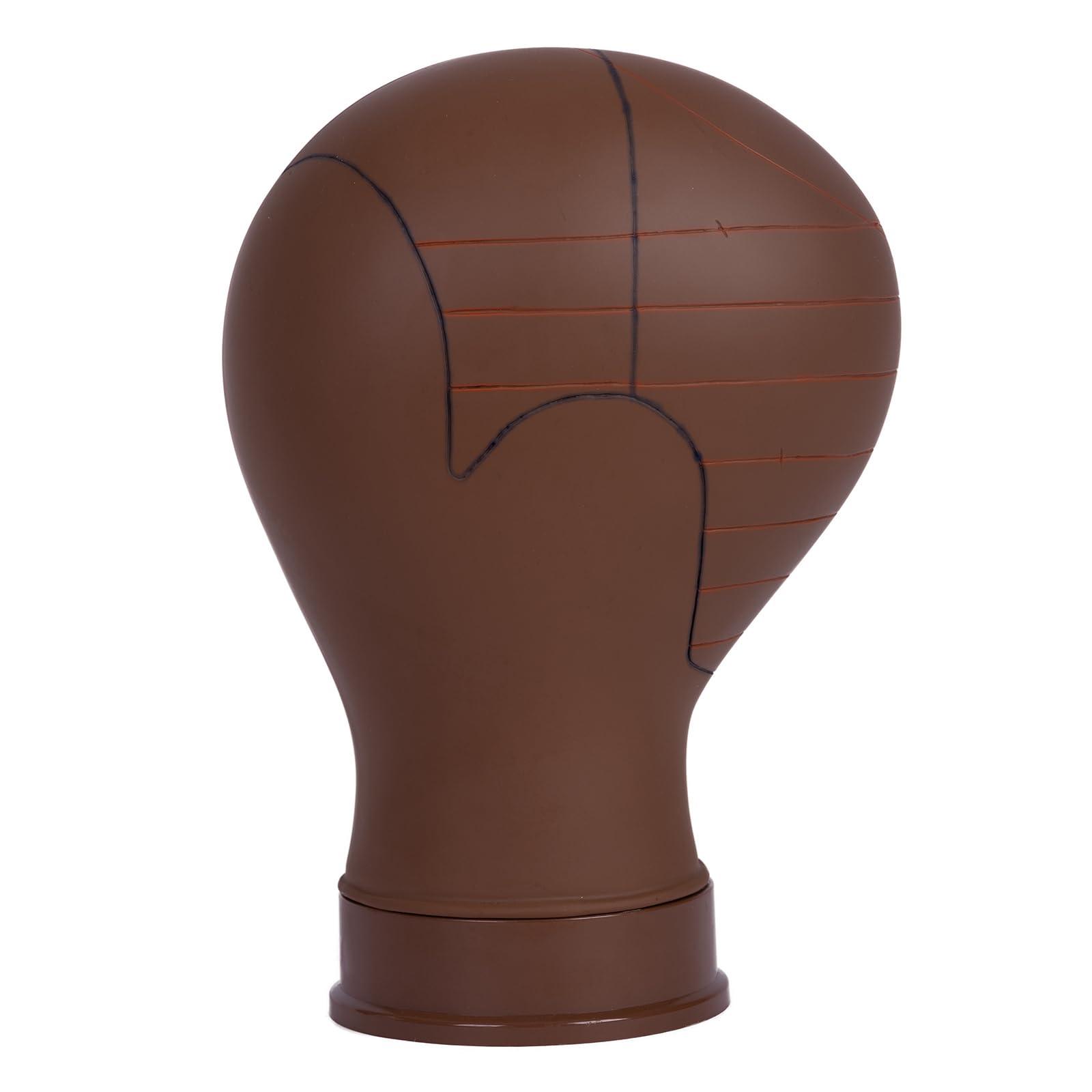 Amazon.com: J&F CO.Pre-marked Wig Head for Wig Making, Guidelines ...