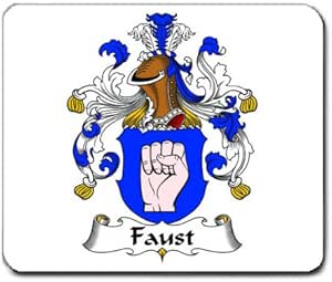 Amazon.com: Faust Family Crest Coat of Arms Mouse Pad : Office Products