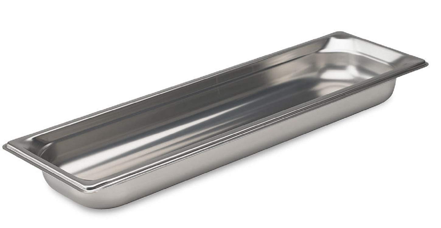 Amazon.com: Restaurant Equipment Long 1/2 Size 2" Deep Stainless Steel ...