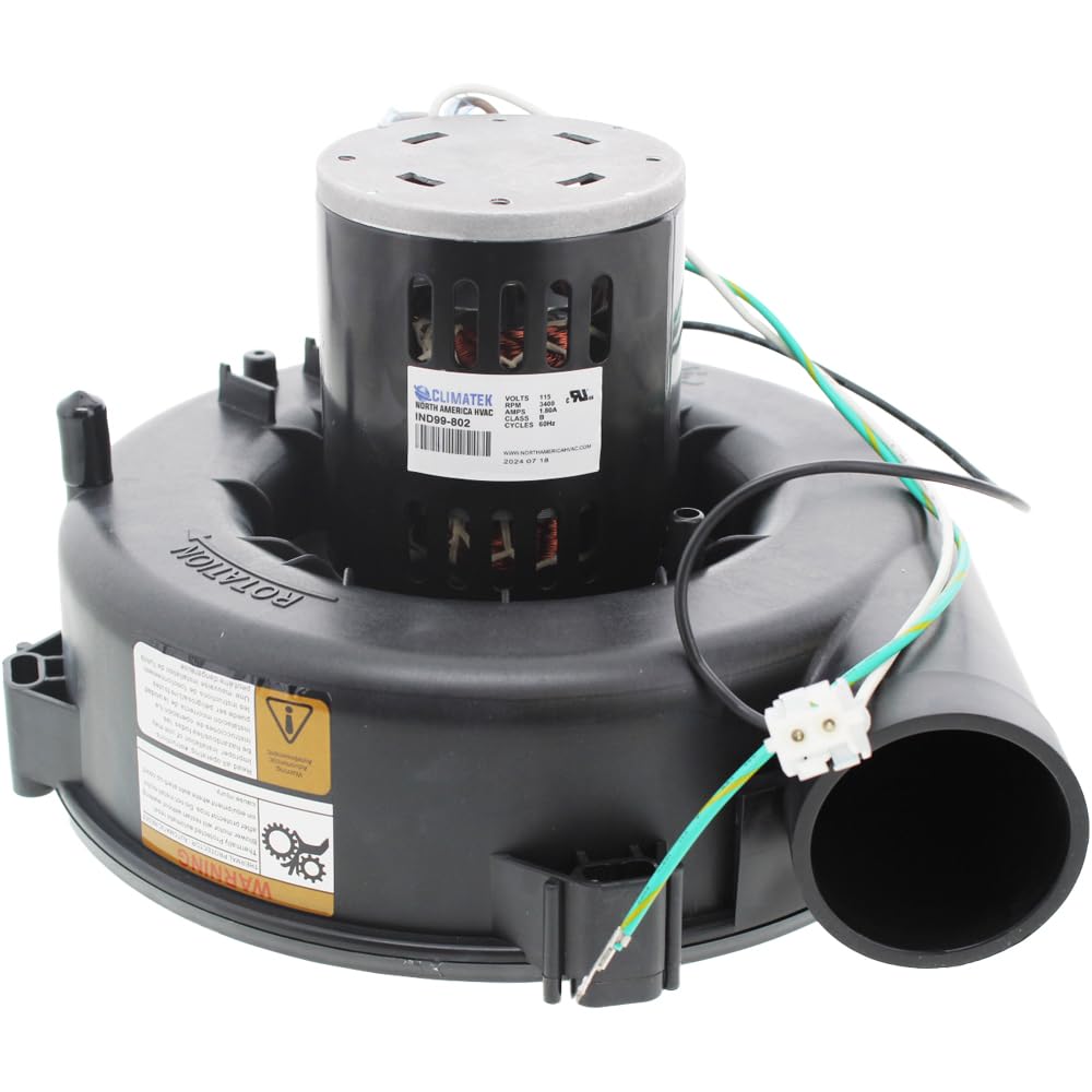 Lennox Armstrong Draft Inducer Replacement ClimaTek Furnace Draft ...