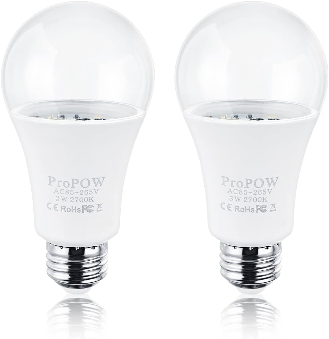 Taysing Dusk to Dawn Light Bulbs Auto On/Off 40 Watt Equivalent Smart ...