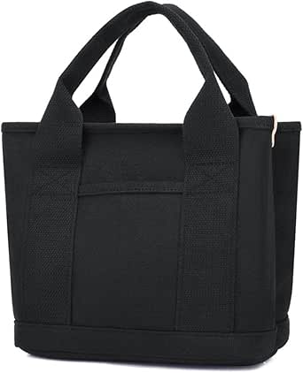 Amazon | [JIANGWEI] トートバッグ レディース キャンバス ミニトート ハンドバッグ ミニバッグ 仕切り マザーズバッグ ランチバッグ サブバッグ おしゃれ かわいい お ...