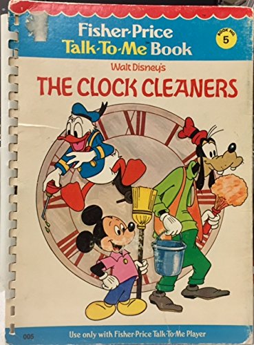 WALT DISNEY'S the CLOCK CLEANERS (Talk-To-Me Book No. 5): Walt Disny ...