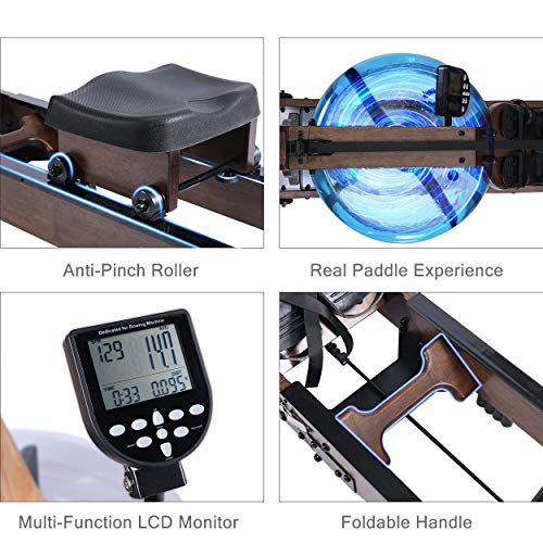 Trunk Water Rowing Machine Review: Solid wood, classic finish rower