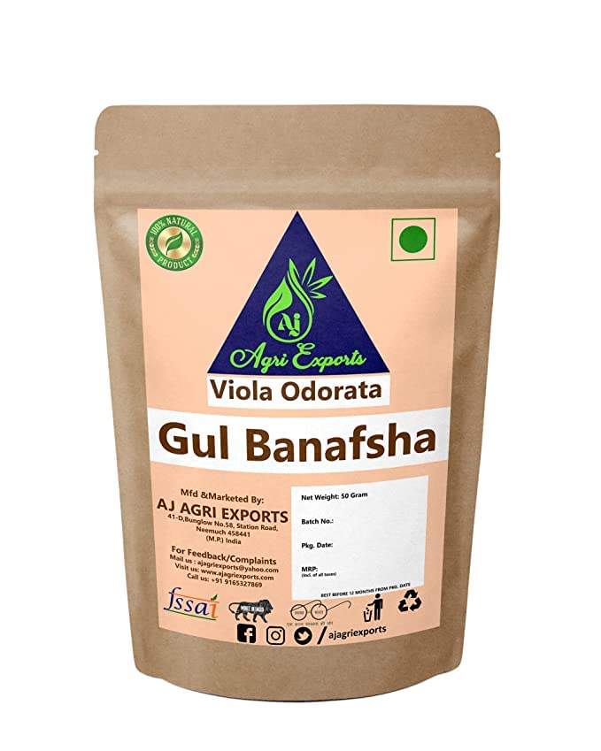 Amazon.com : ROSEVILLA AJ AGRI EXPORTS Gulbanafsha - Gul Banafsha ...