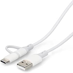 Amazon Kindle Replacement USB Cable, White (Works with Kindle Fire ...