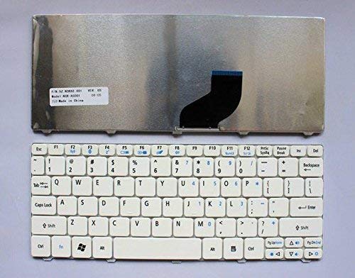 TechSonic Laptop Compatible Keyboard for Acer Aspire ONE D255 D260 D257 ...