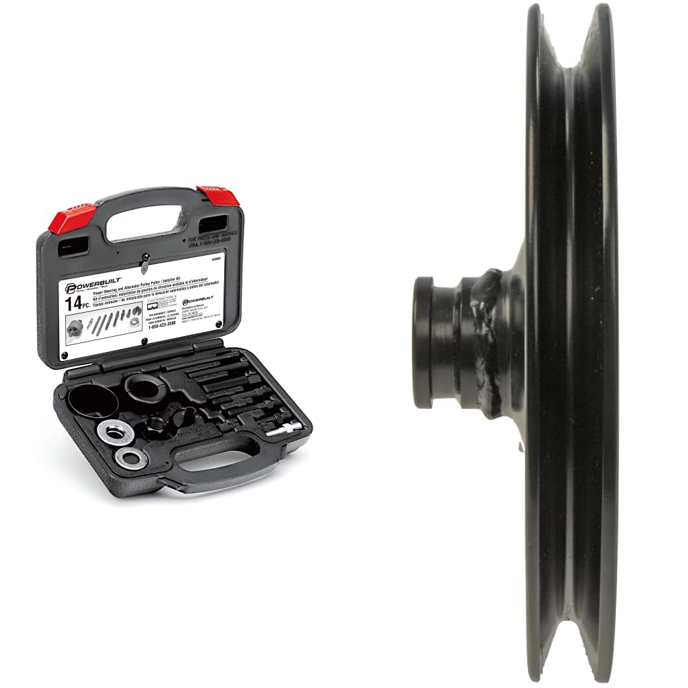 Amazon.com: Powerbuilt Power Steering Pulley and Alternator Pulley Tool ...