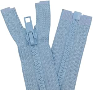 Amazon.com: YaHoGa 2PCS #5 34 inch Separating Jacket Zippers for Sewing Coats Jacket Zipper ...