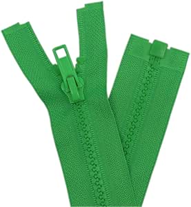 Amazon.com: YaHoGa 2PCS #5 20 inch Separating Jacket Zippers for Sewing Coats Jacket Zipper ...