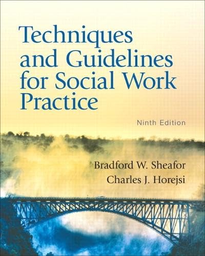 Techniques and Guidelines for Social Work Practice with MySocialWorkLab ...