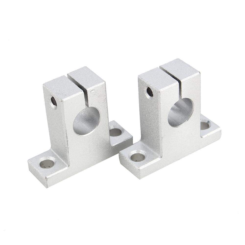 12mm Linear Rail Shaft Support, Keenso 2Pcs SK12 Linear Rail Shaft ...