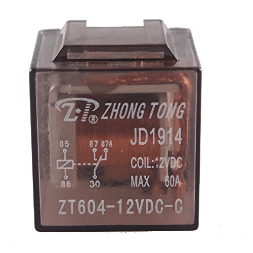 Snapklik.com : Car Truck Auto 12V 60A 60 AMP SPDT Relay Relays 5 Pin ...