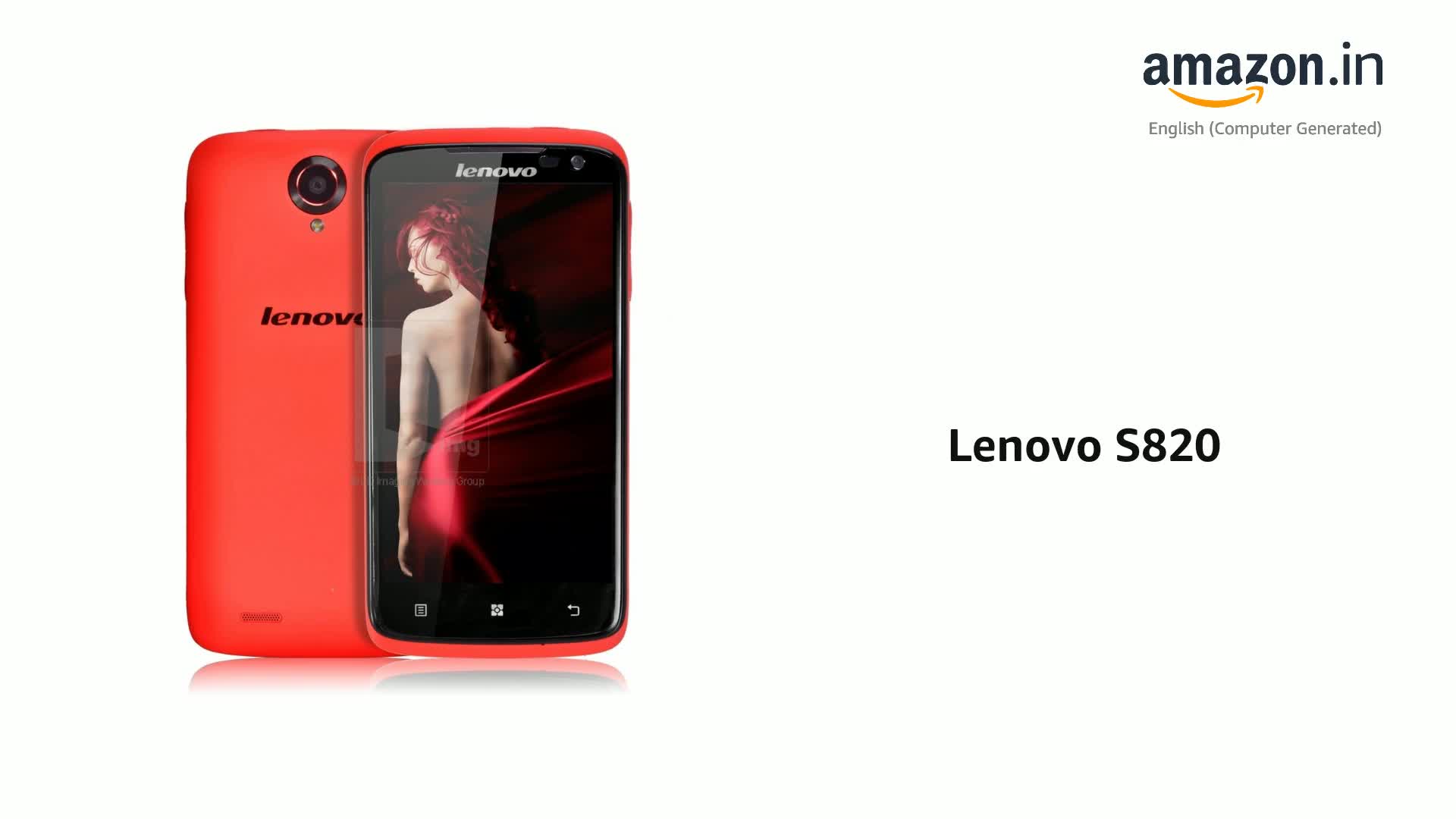 Lenovo S820 Specs