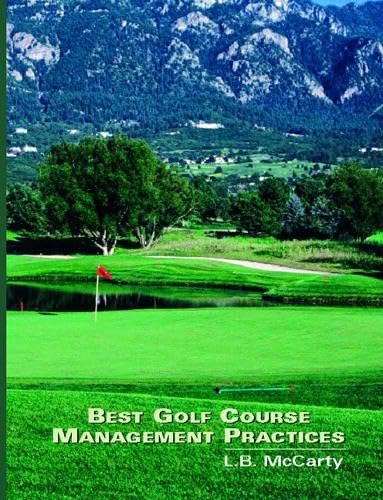Amazon.com: Best Golf Course Management Practices: 9780130883599 ...