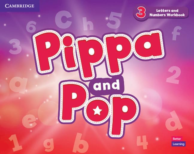 Amazon.com: Pippa and Pop Level 3 Letters and Numbers Workbook British ...