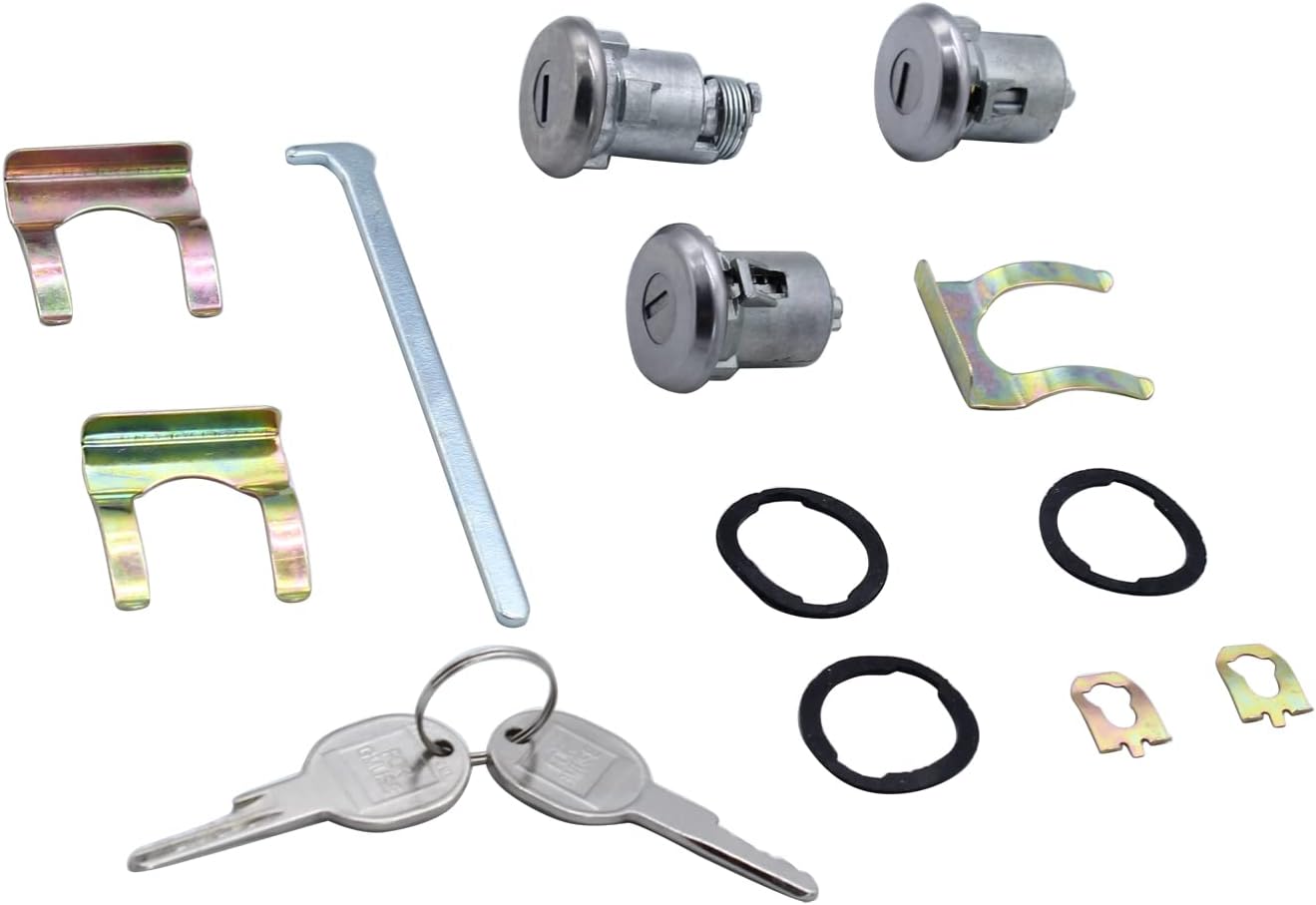 Amazon.com: GM Genuine Parts D1425B Trunk Lock with Key Silver : Automotive