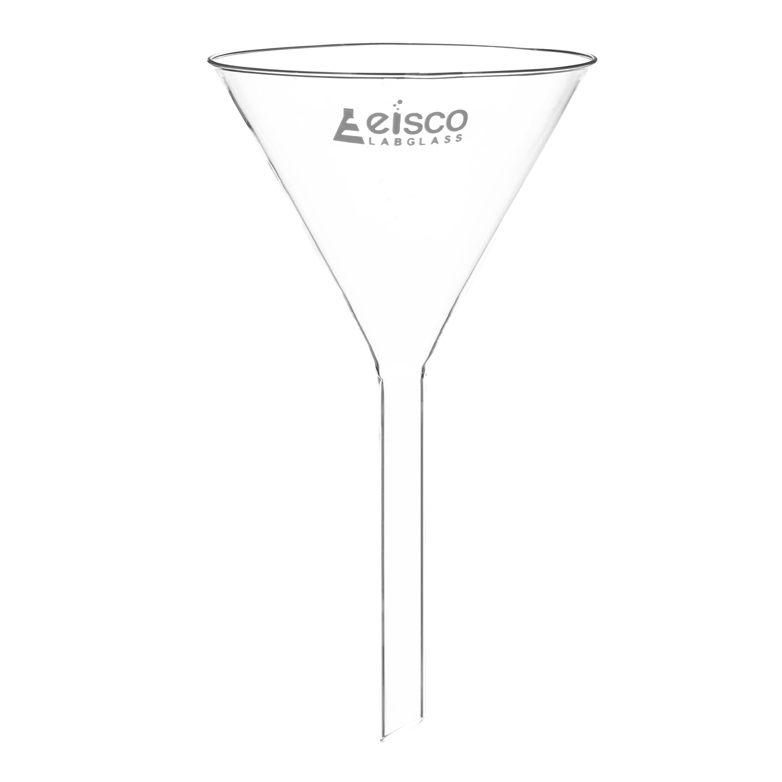 EISCO 2PK Filter Funnels, 150mm - 60º Angle - Plain Stem, 16mm ...