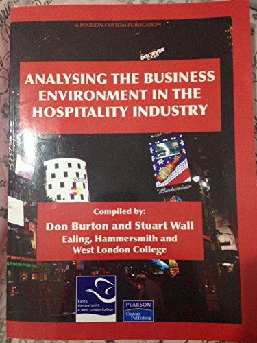 Analysing the Business Environment in the Hospitality Industry : Wall ...