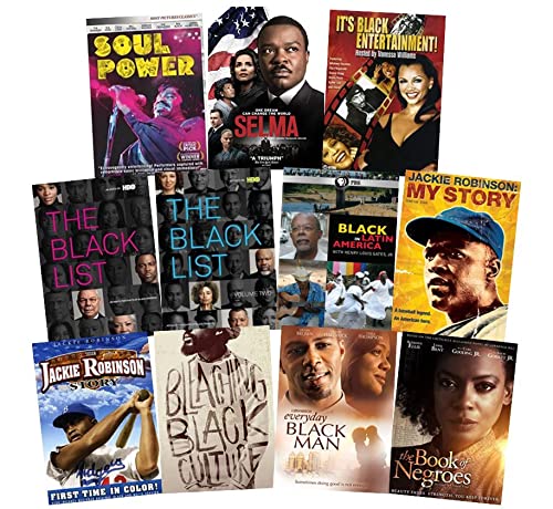 Amazon.com: Ultimate Black History Month Mega-Set DVD Collection: Selma ...