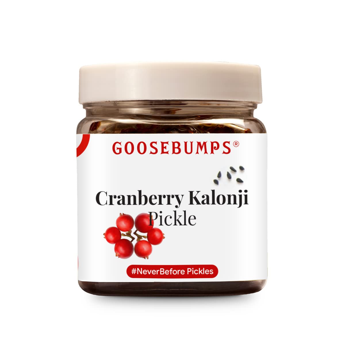 Goosebumps Cranberry Kalonji Pickle | Exotic Indian Fruit Pickles ...
