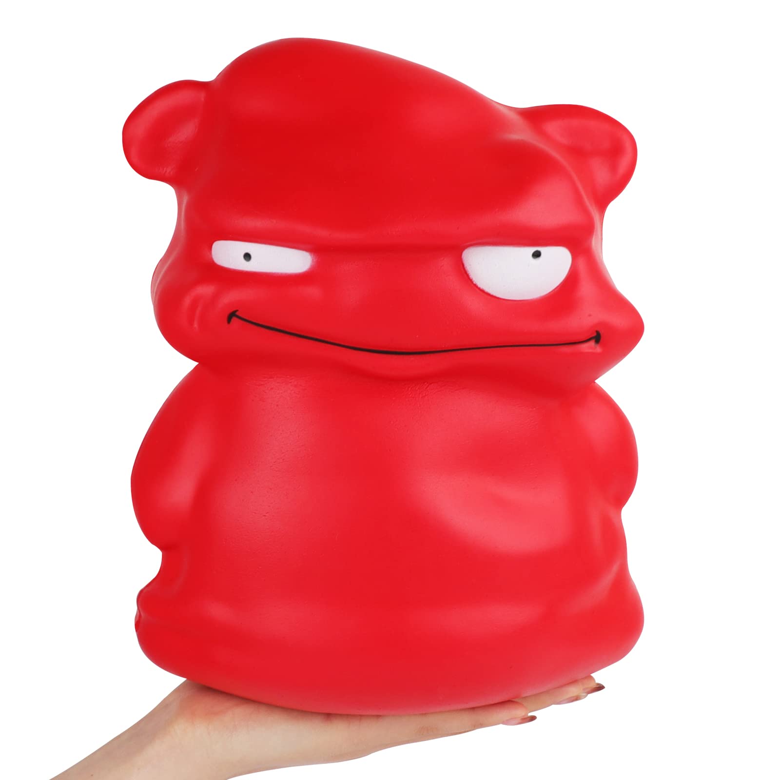 Amazon.com: Anboor 9.8 Inch Jumbo Squishies Red Monster Kawaii Gaint ...