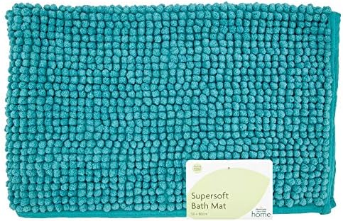 Morrisons Home Supersoft Bath Mat, Pack of 1, Medium : Amazon.co.uk ...