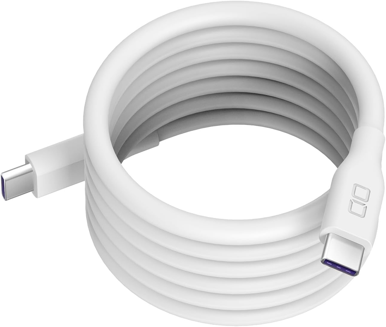 Amazon.co.jp: CIO スパイラルケーブル CtoC (Type-C/USB-C) 急速充電 磁石 マグネット吸着 充電ケーブル PD 240W データ転送 480Mbps 形状 ...