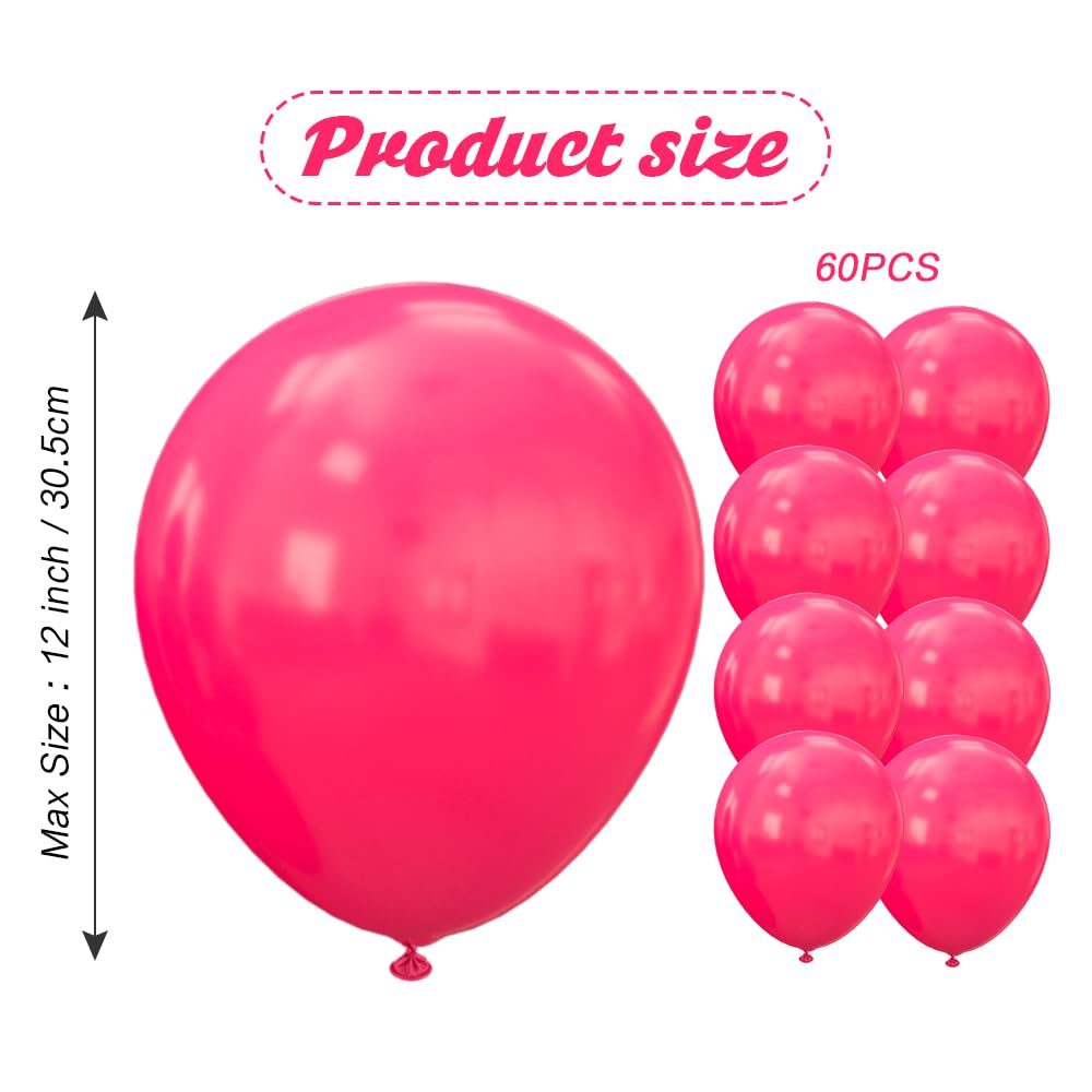 Snapklik.com : 60pcs 12in Red Balloons - Arch Decoration, Matte Latex ...