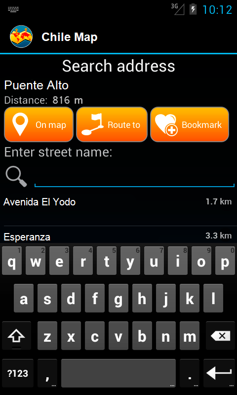 Chile Offline Map: Mapping Services:Amazon.com:Appstore for Android