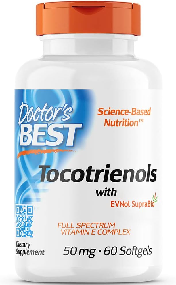 Doctor's Best, Tocotrienols with EVNol SupraBio, Tocotrienol-Tocopherol ...