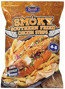 American Ranch Foods Smoky Southern Fried Chicken Strips 320g 320g × 1 ...